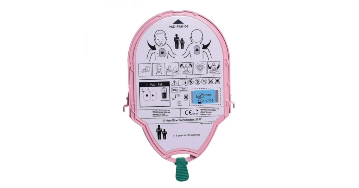 PadPak kinderen Heartsine | Brandblussershop