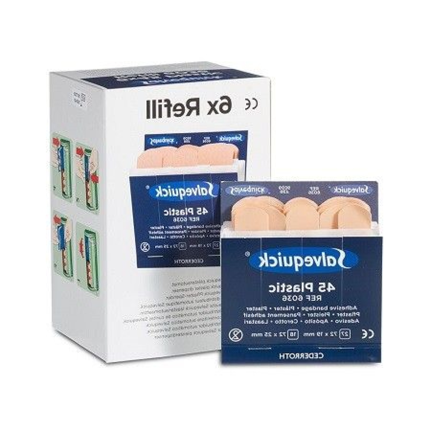 Salvequick navulling plastic pleisters 6036 | Brandblussershop